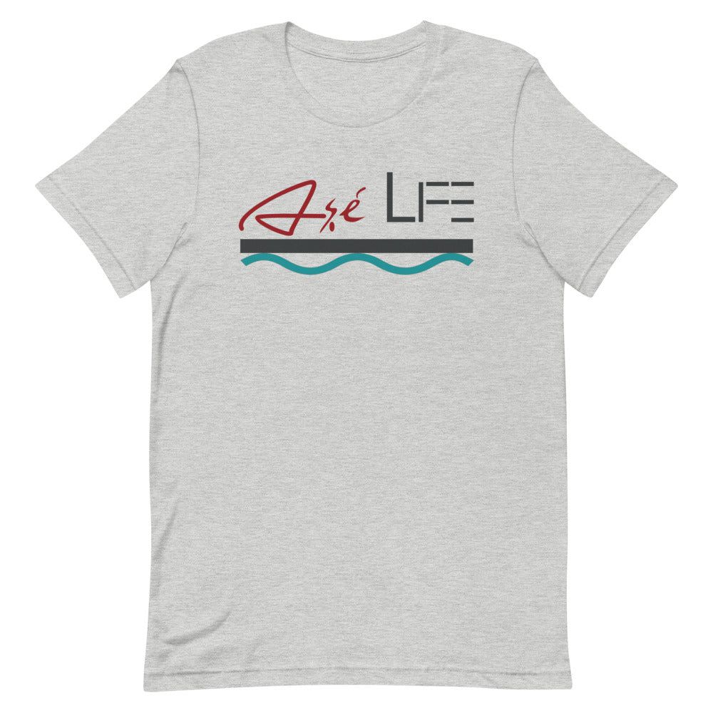 Asé Life Logo Short-Sleeve Unisex T-Shirt - White – Ase Life